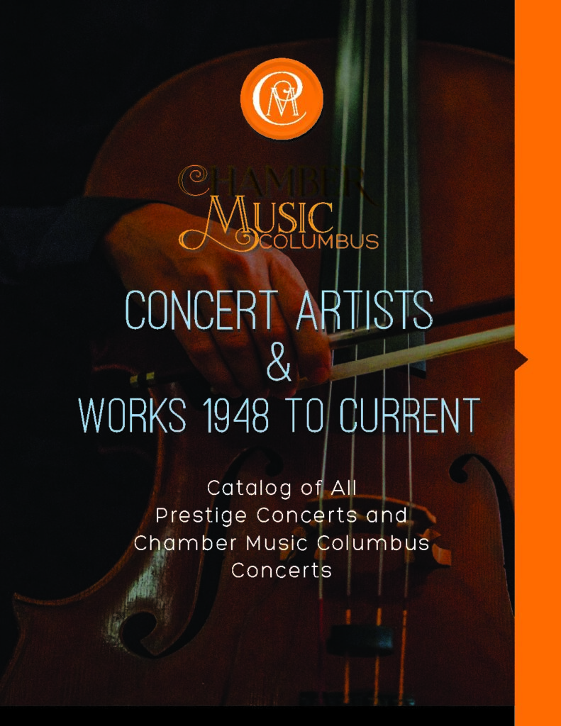 CMC concert history 2023a | Chamber Music Columbus
